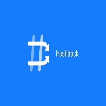 Hashtrack - Dotforge Spring 2014 Presentation | PPT