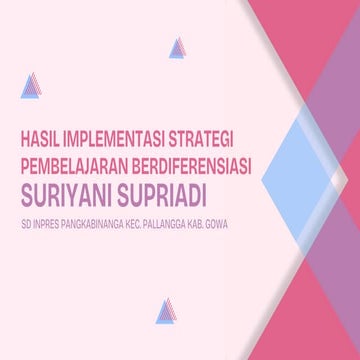 Hasil Implementasi Strategi Pembelajaran Berdiferensiasi_ SURIYANI SUPRIADI.pdf