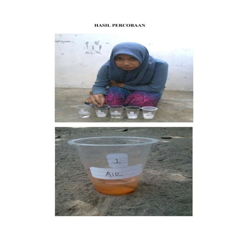 Hasil percobaan | DOCX