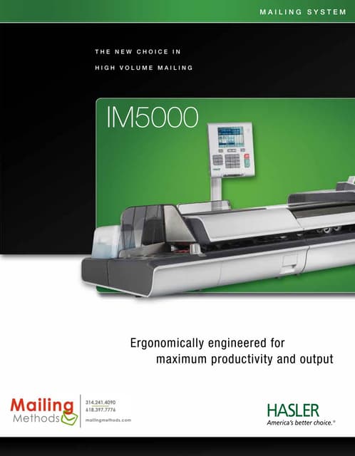 Franking machine | PPTX