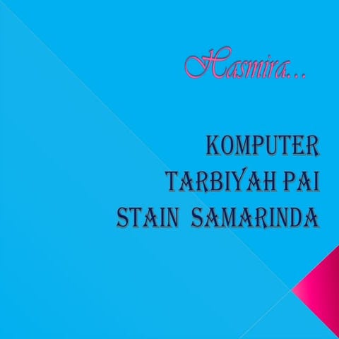 Tugas 1 cara membuat blogger | PPTX