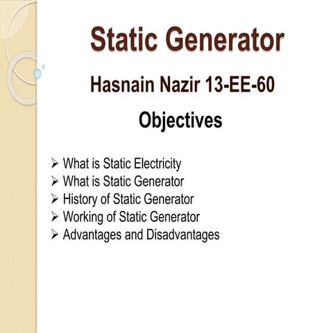 Static Generator | PPTX