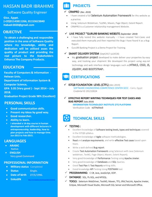 Mohamed makhlouf cv | PDF