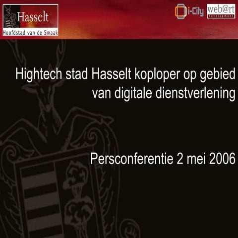 Hasselt Digitaal Platform | PPT