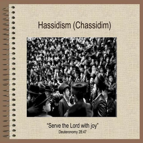 Hassidism (chassidim) | PPTX