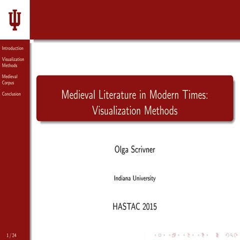 Data Visualization for Literary Analysis | PDF
