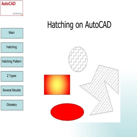 Hatching on AutoCAD | PPT