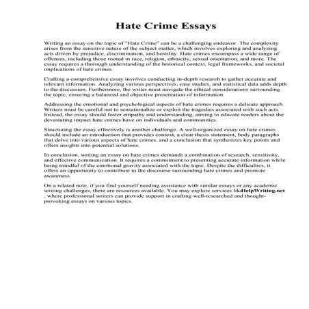 Essay On Hate Crimes.pdf
