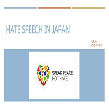 Hate speech | PPTX | Crime & Harmful Acts to Individuals, Society ...