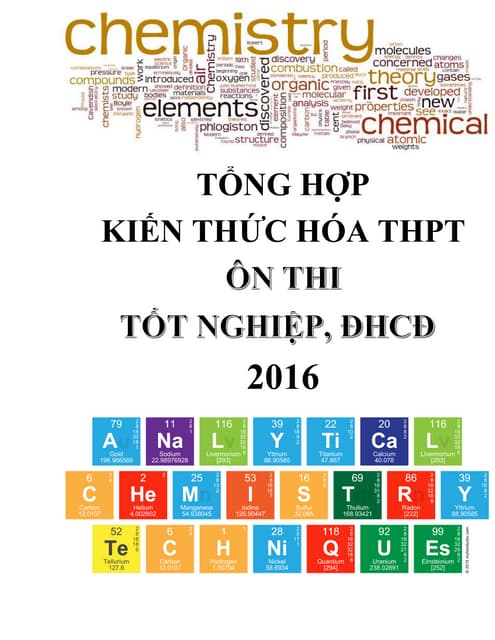 He thong kien thuc hoa hoc lop 10 chuong trinh coban va nang cao luyen thi dai hoc va cao dang | DOC
