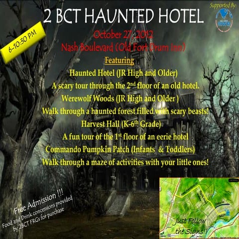 Haunted hotel flyers 2012 | PDF