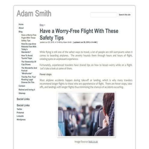Have a Worry-Free Flight With These Safety Tips | PPT