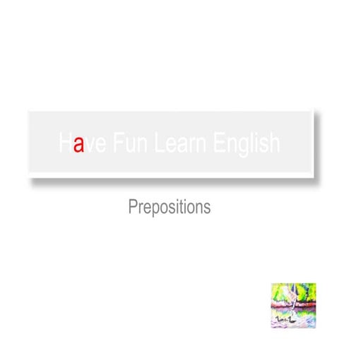 Have fun learn english | PPT