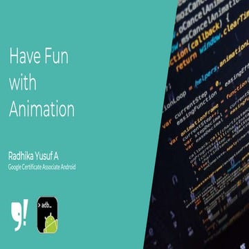 Have fun with animation | PPT