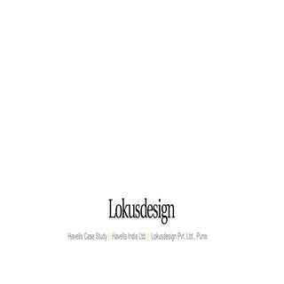 Havells Brand Identity Case Study | PPT