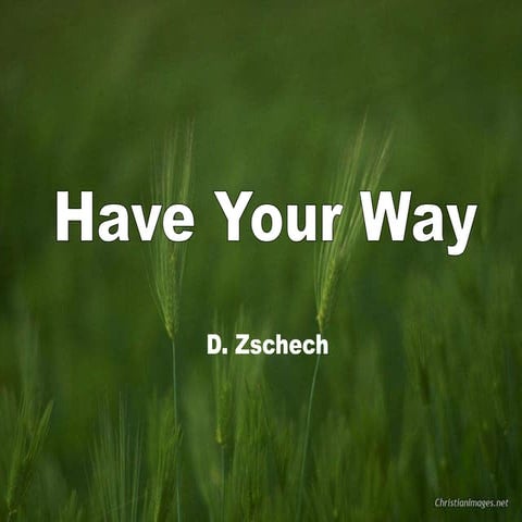 Have Your Way | PPTX