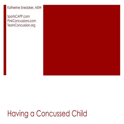 Concussion in Children: Dangerous or Not? | PDF