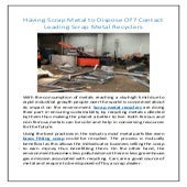 Metal recycling | PDF