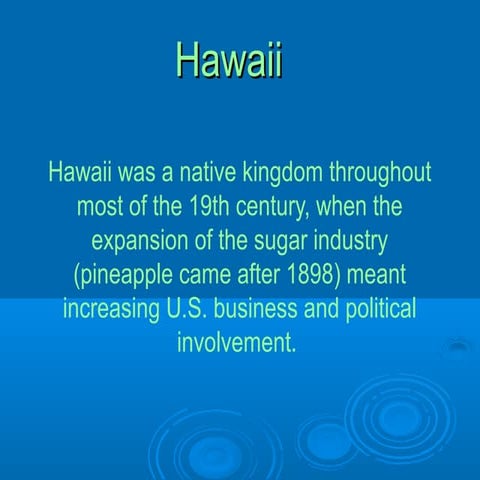 Hawaii | PPT