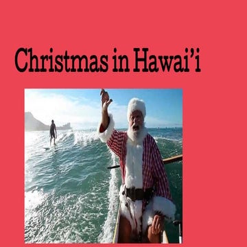 hawaiian christmas .pptx