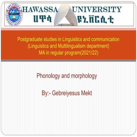 Hawassa university | PPTX
