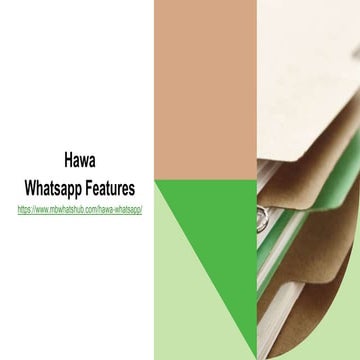 Hawa whatsapp APK Latest Version Free.pptx