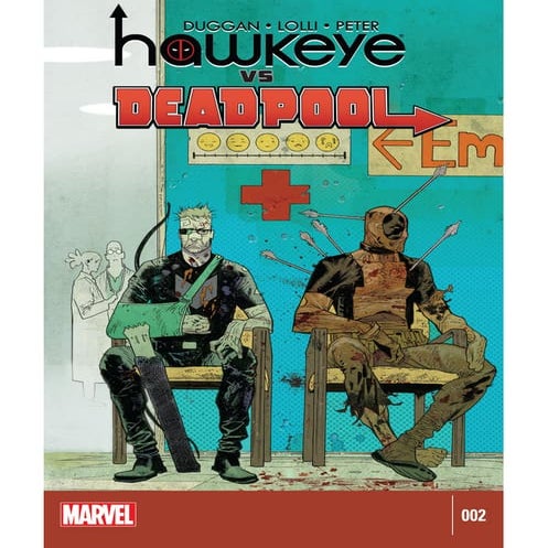 Hawkeye vs. deadpool 002 | PDF