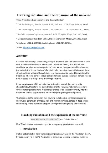 Black holes and the expansion of space .pdf