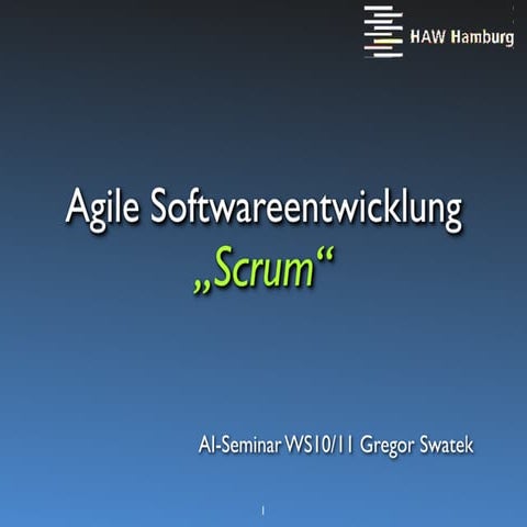 Agile Webdevelopment with Scrum | PDF