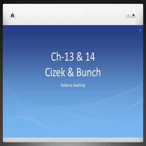 Haxhiraj ch13 14-presentation | PPTX