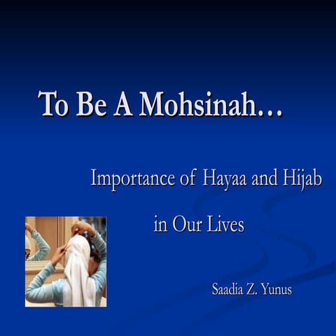 Hayaa Ppp Why Islam | PPT