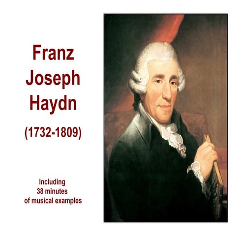 Franz Joseph Haydn | PPT