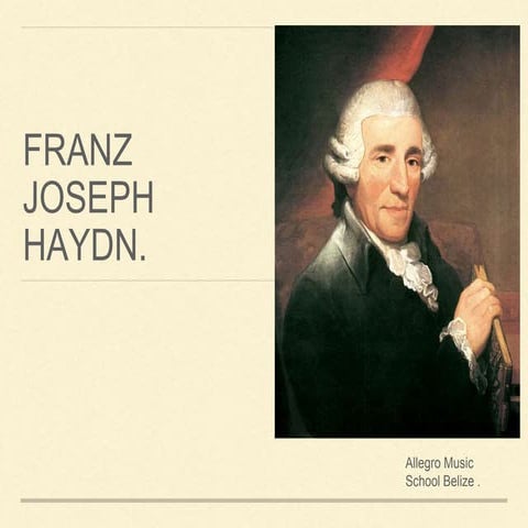 Franz Joseph Haydn | PPTX
