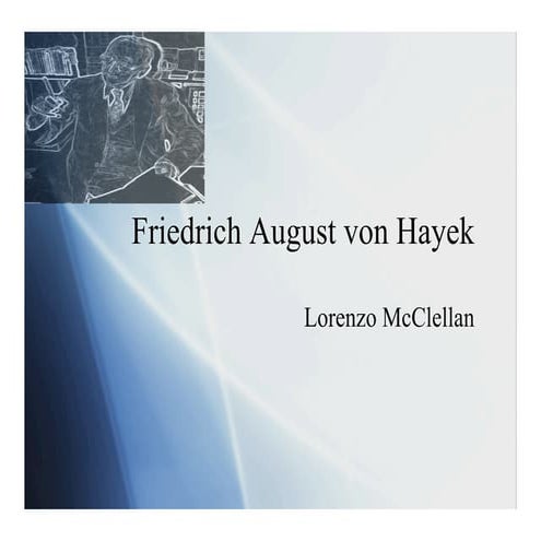 Friedrich August von Hayek | PDF
