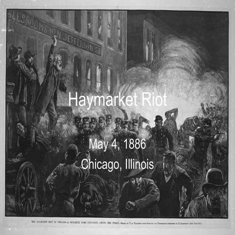 Haymarket Riot, revised 2023 A middle school presentation for American ...