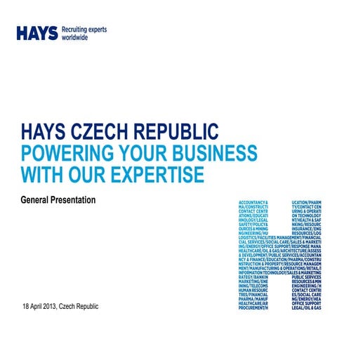 Hays czech republic en | PPT