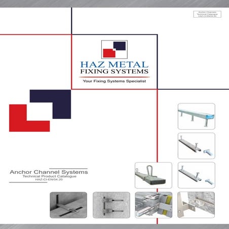 Anchor Channel Technical Catalog | PDF