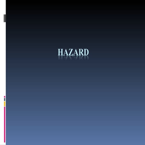 hazard.ppt for business administration students | PPT