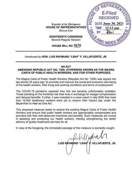 RA 7305 Magna Carta | PDF