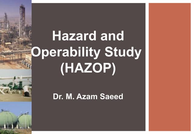 Hazop analysis complete report | DOCX