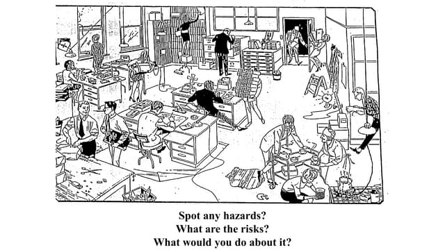 Hazards and risks in the workplace | PPTX