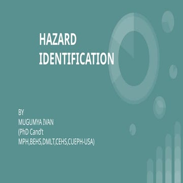 HAZARD IDENTIFICATION.pptx. df | PPTX