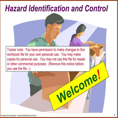Hazard identification and control | PPT