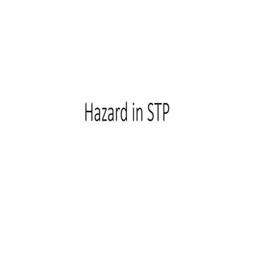 hazard in STP.pptx