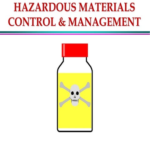 Hazardous materials control & management | PPSX