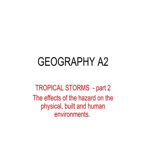 Hurricanes ppt | PPTX