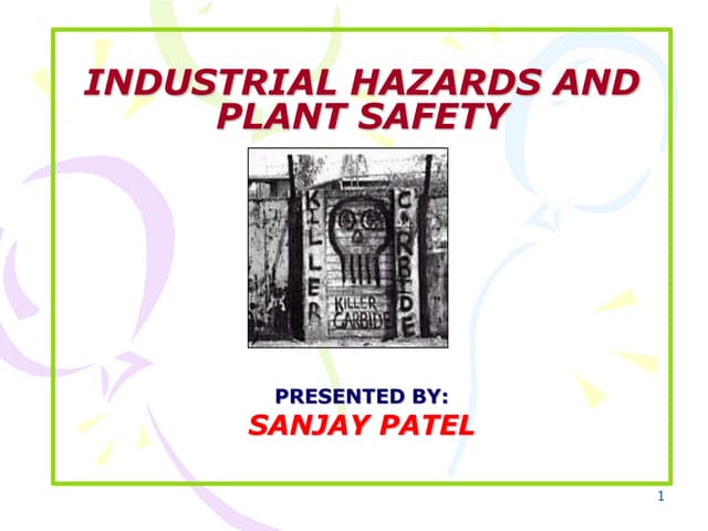 Industrial hazard ppt | PPTX