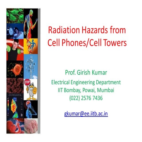 Hazards from cell phones and cell towers gk kem hospital | PDF