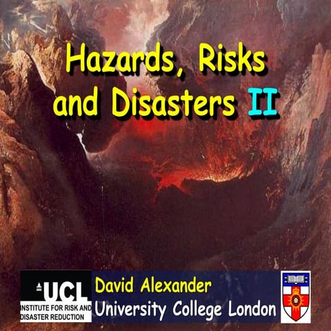 Hazards Risks Disasters 2 | PPT | Free Download
