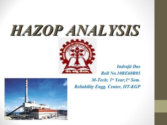 Hazop analysis complete report | PDF